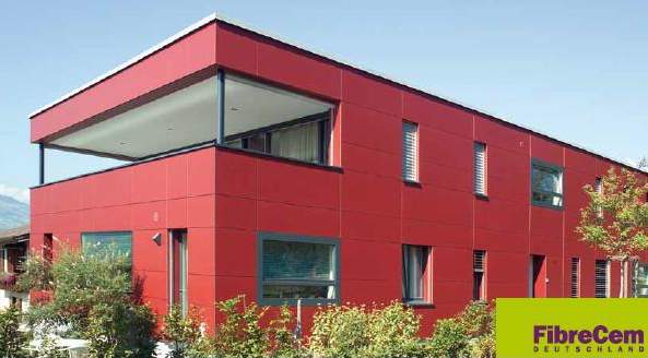 FibreCem Fassadenplatten Großformat