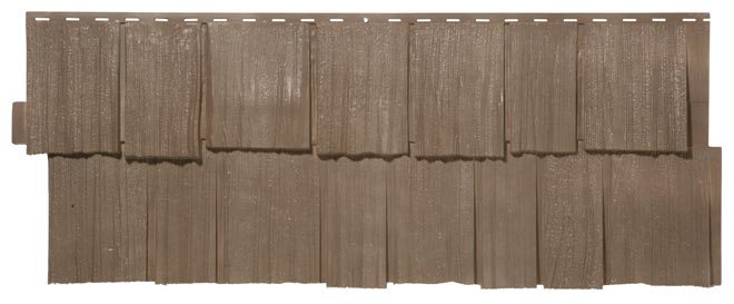 Novik Schindeln Fassadenplatten Kunststoff