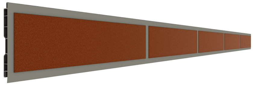 STRAMA Klinker Fassadenplatten Kunststoff